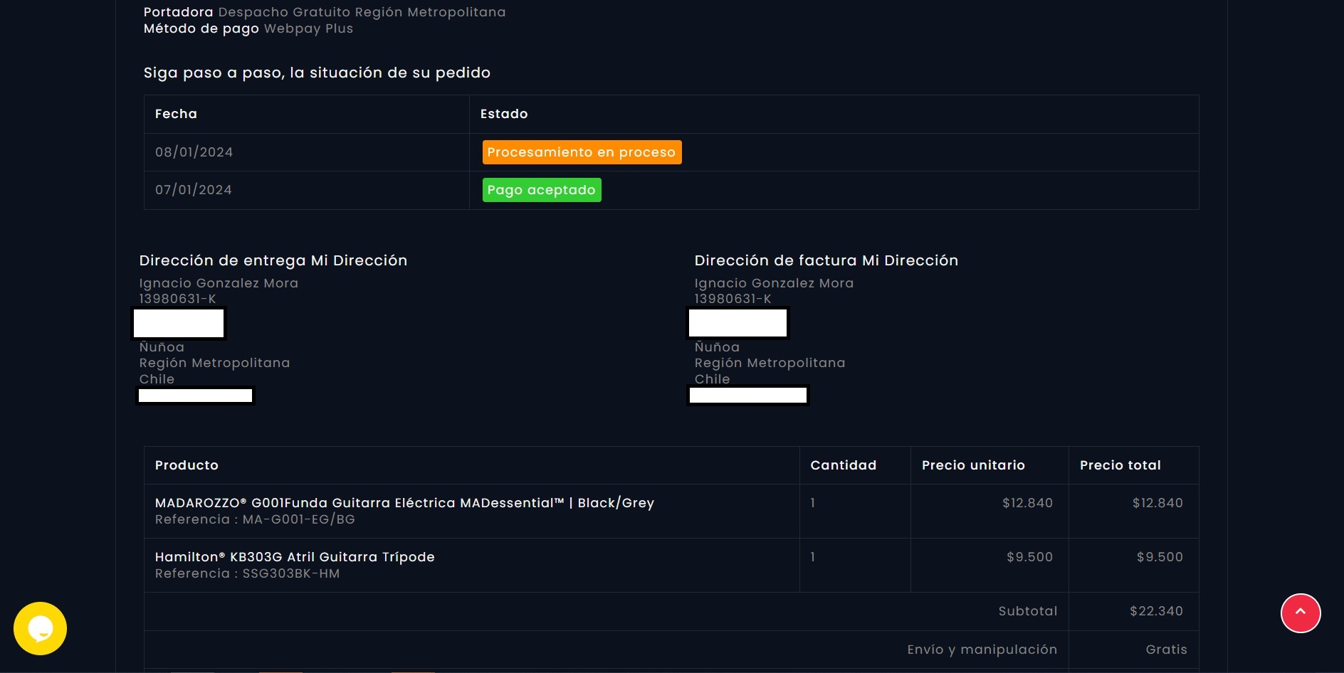 Factory Sound - Pagué Y Nunca Recibí El Producto. | RECLAMOS.CL