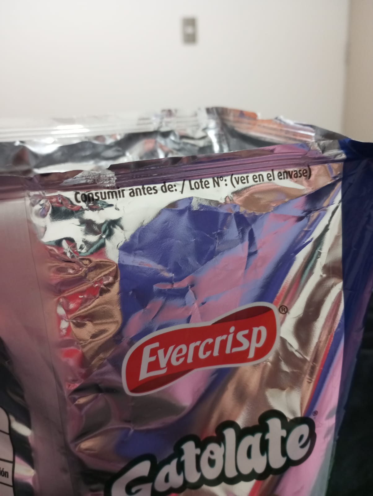 Evercrisp - Gatolate Ácido - No Resuelto | RECLAMOS.CL