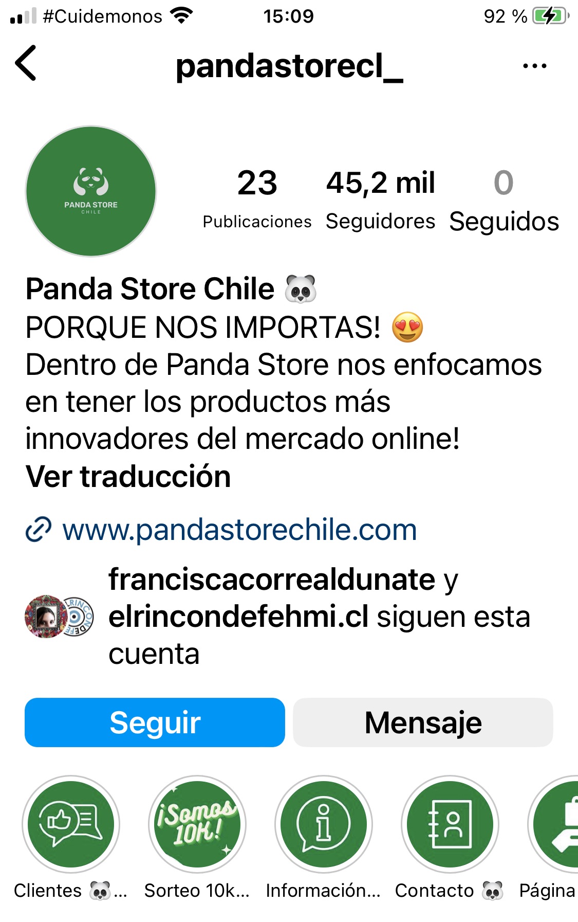 Panda Store Chile - Pedido Pagado , Empresa No Existe - No Resuelto ...