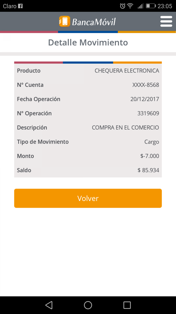 Claro Recarga Prepago No Hay Devolución De La Recarga Reclamos Cl