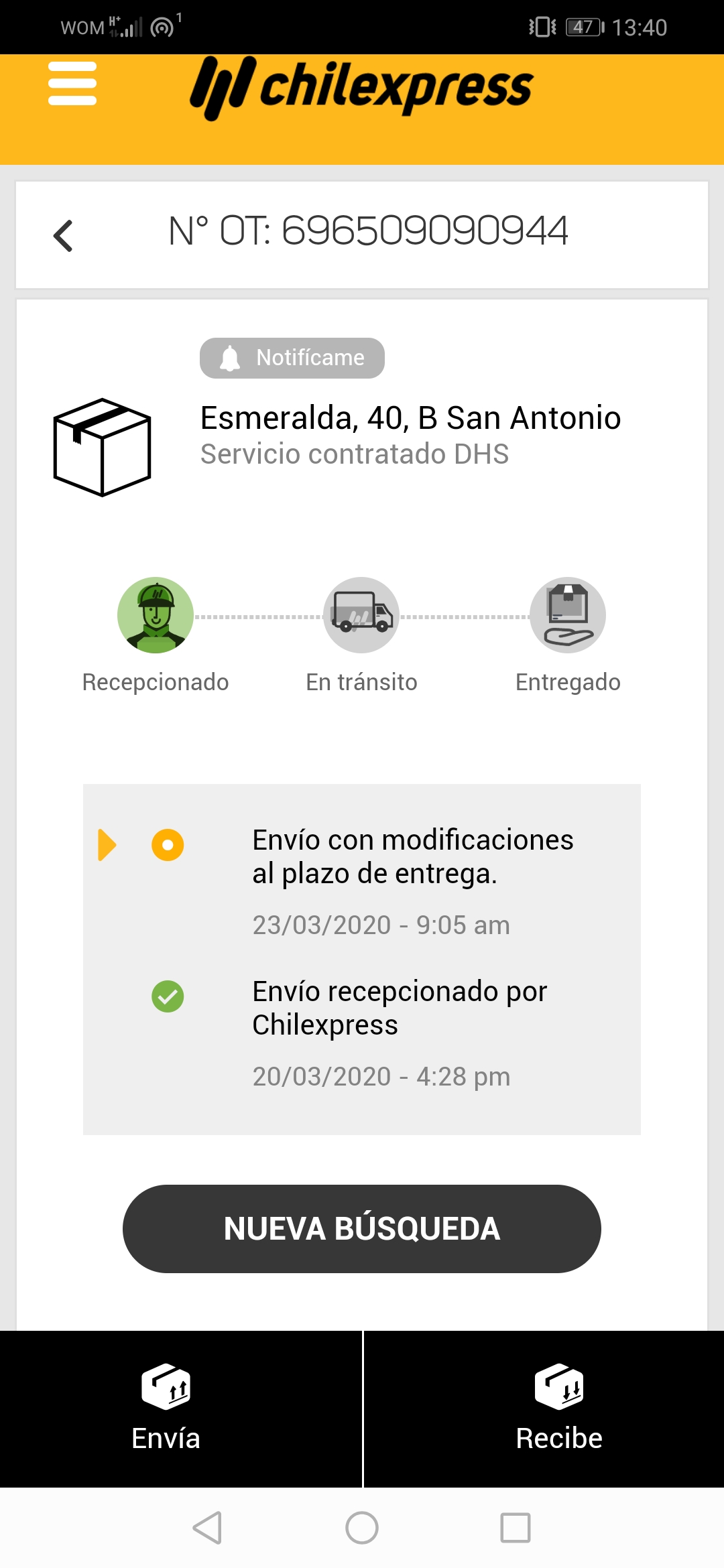 Chilexpres - No Llego Mi Pedido A Domicilio Y Nose Donde Retirarlo ...