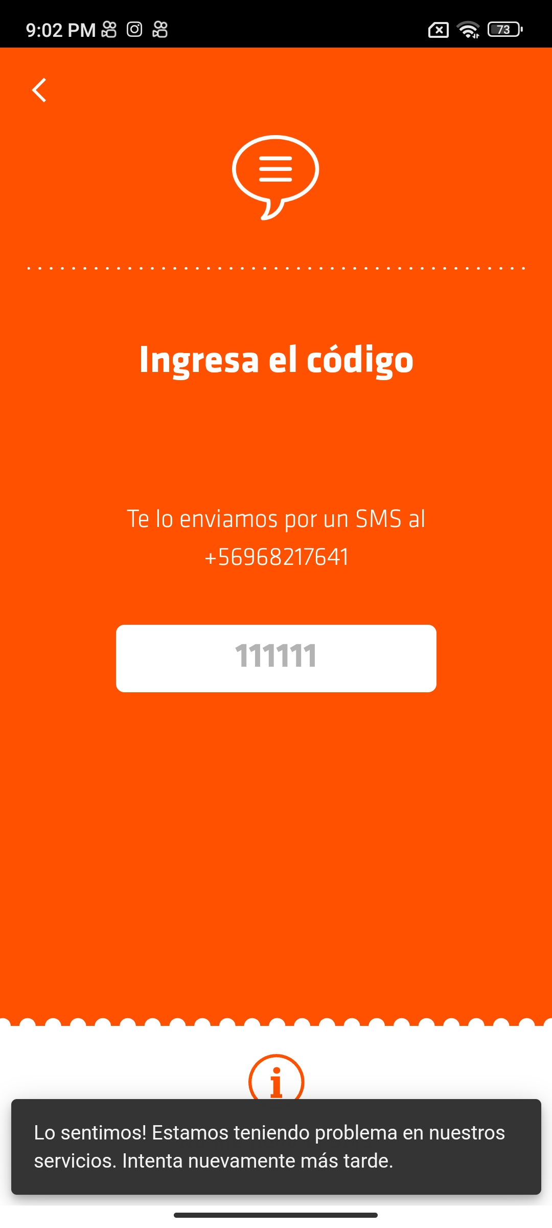 Abastible - Porque No Me Llega El Sms A Mi Número De Teléfono - No Resuelto | RECLAMOS.CL