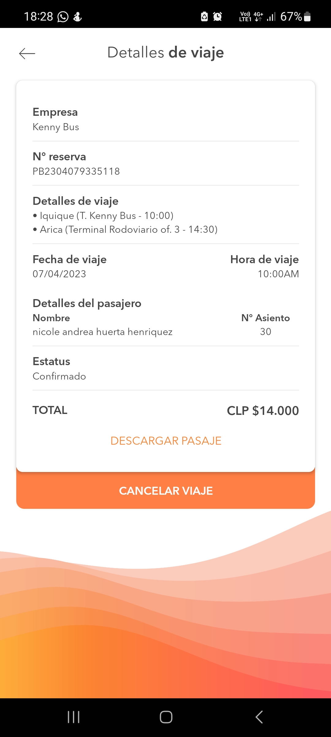 Kupos.cl - Devolución Del 50% De Pasajes Mediante App - No Resuelto | RECLAMOS.CL