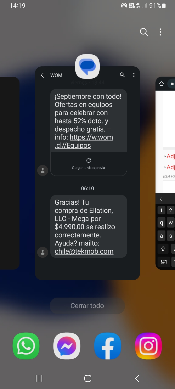 Ellation Llc Mega - Cobro De Compra Q No Ise | RECLAMOS.CL