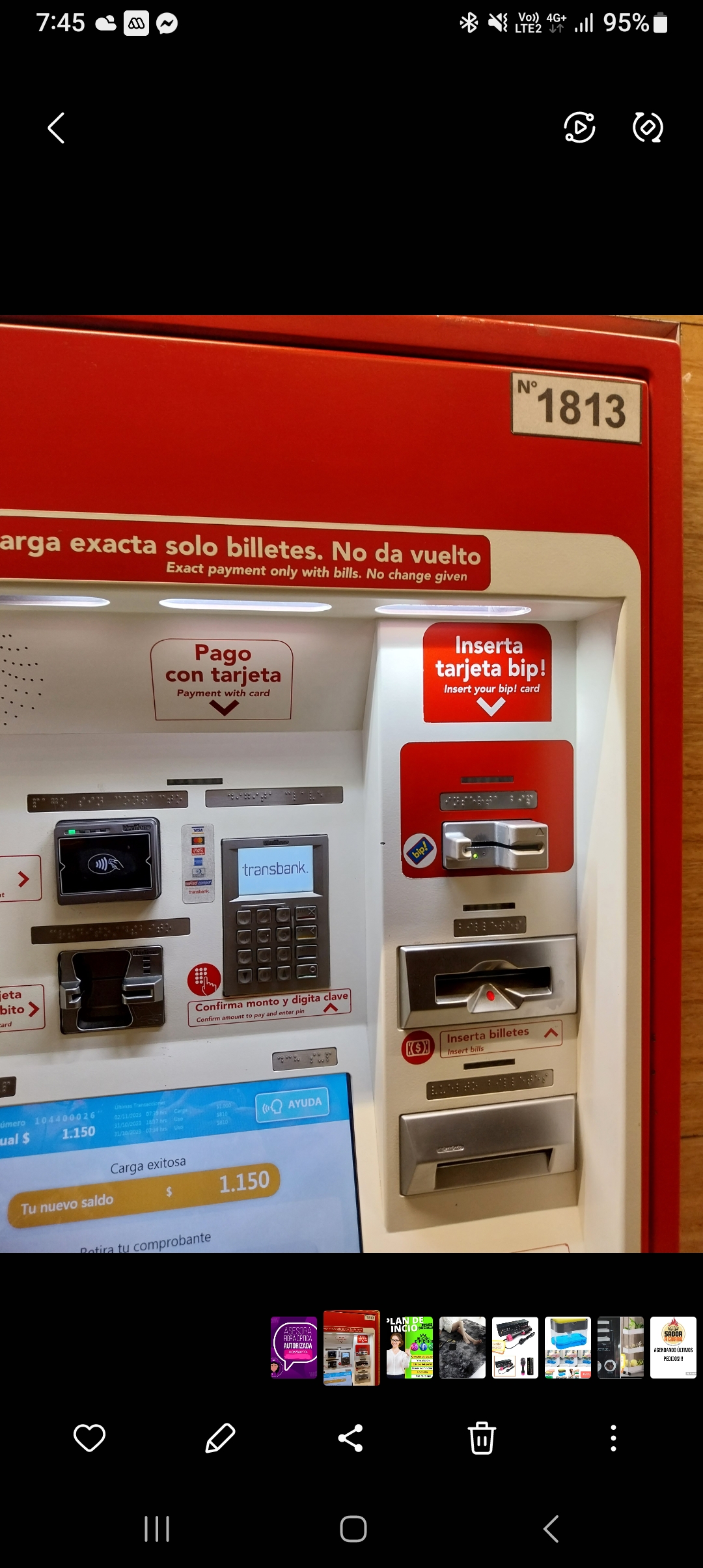 Metro Plaza Chacabuco Numero 1813 - No Me Recargo La Tarjeta,y Deposite ...