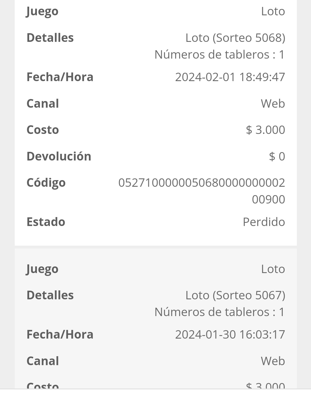 Polla Chilena 1000 Reclamoscl