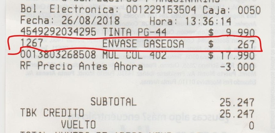 Supermercado Lider - Cobro De Un Producto Que No Compré | RECLAMOS.CL